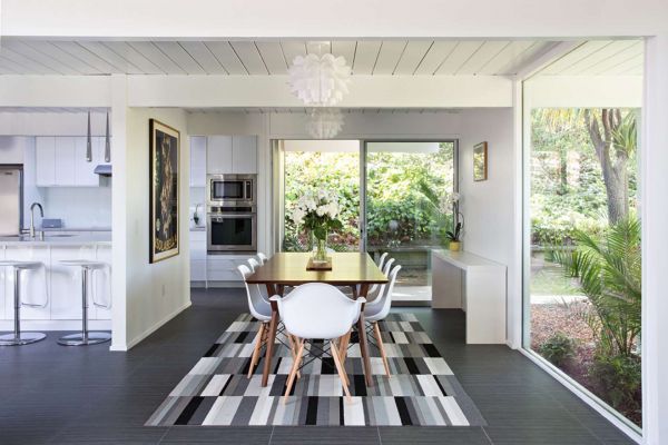 Double Gable Eichler Remodel - Dining Room - modlar.com