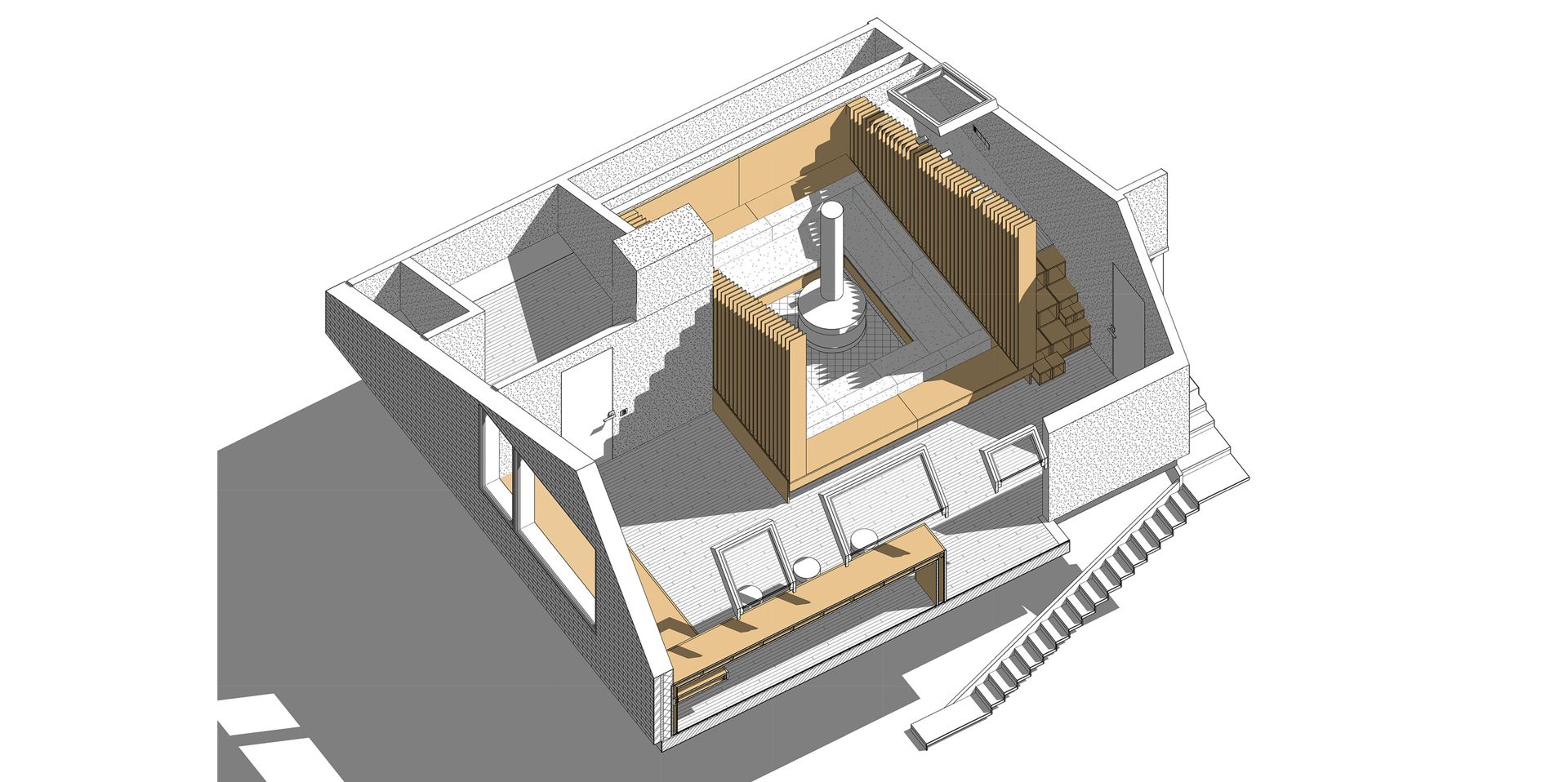 Ecocapsule - floor plan - modlar.com