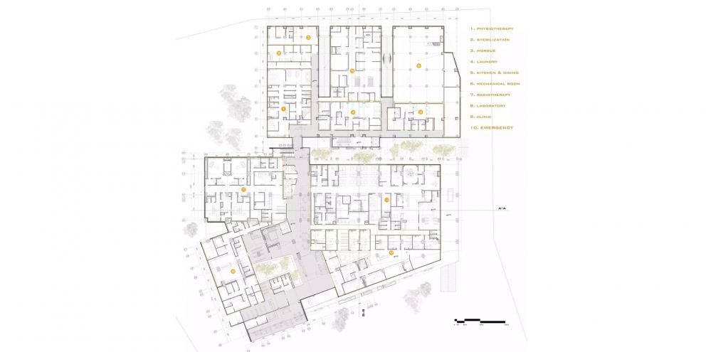 Pars Hospital - Floor Plan - modlar.com
