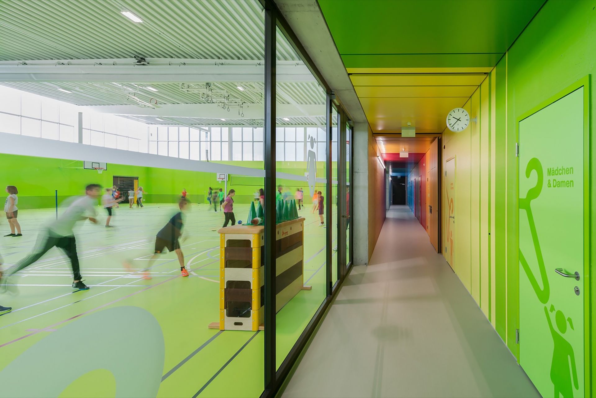 Ciutadella Park Sports Center - Interior - modlar.com