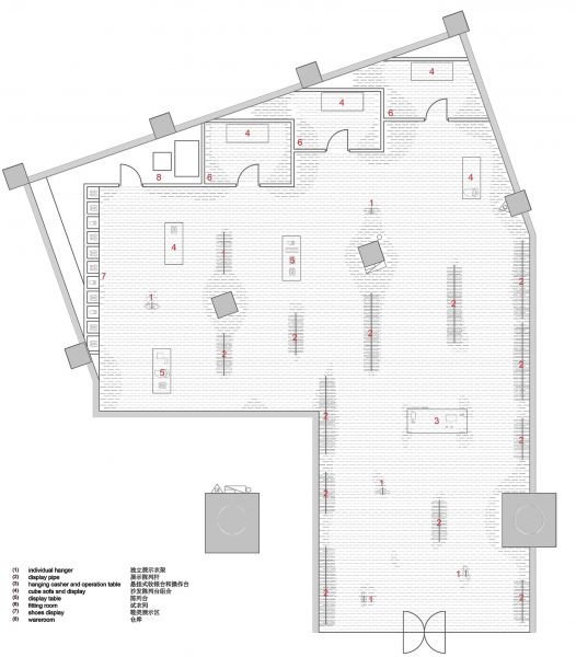 SND Fashion Store - Floor Plan - modlar.com