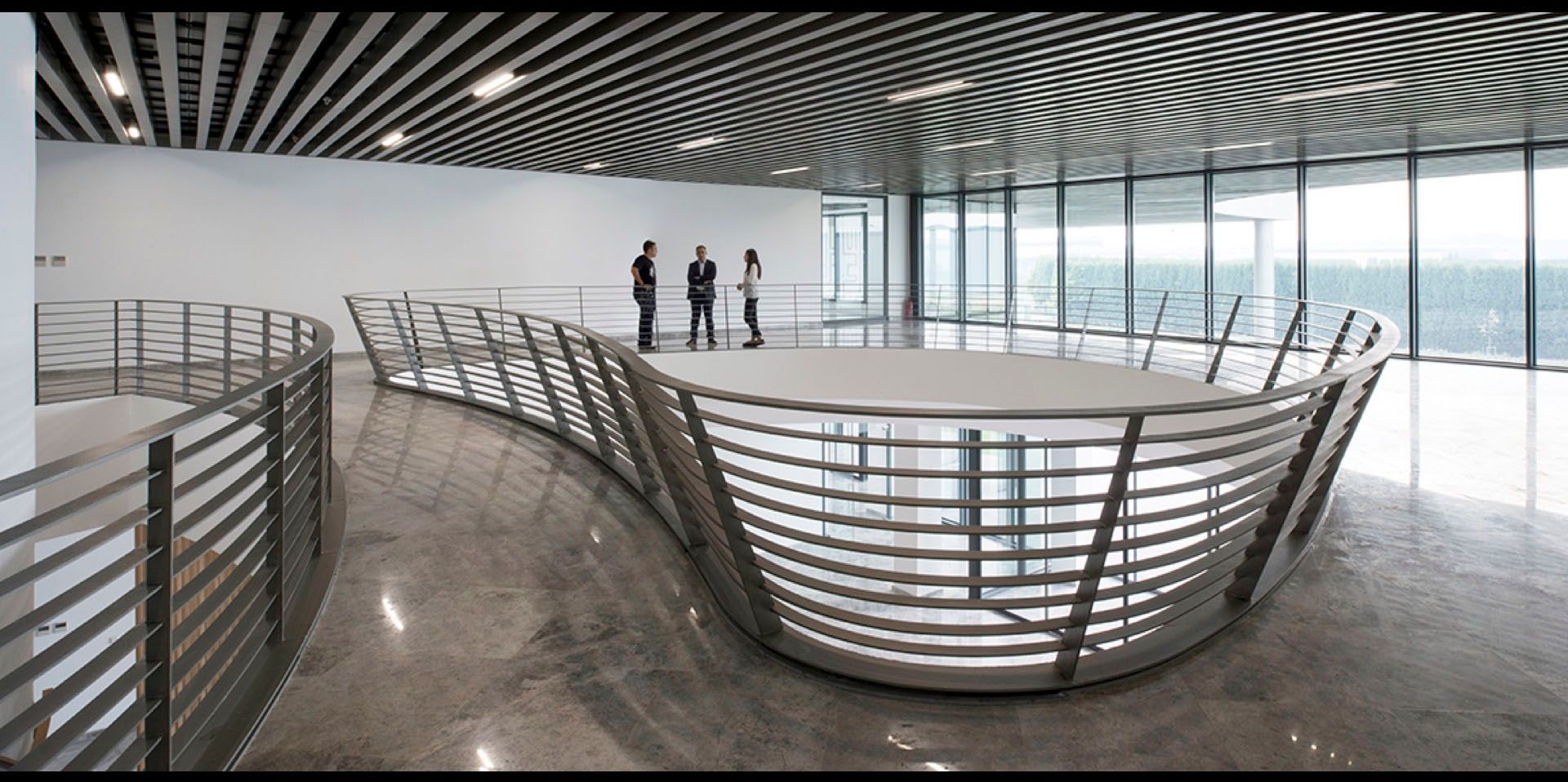S2OSB Headquarters & Conference Hall - Interior - modlar.com