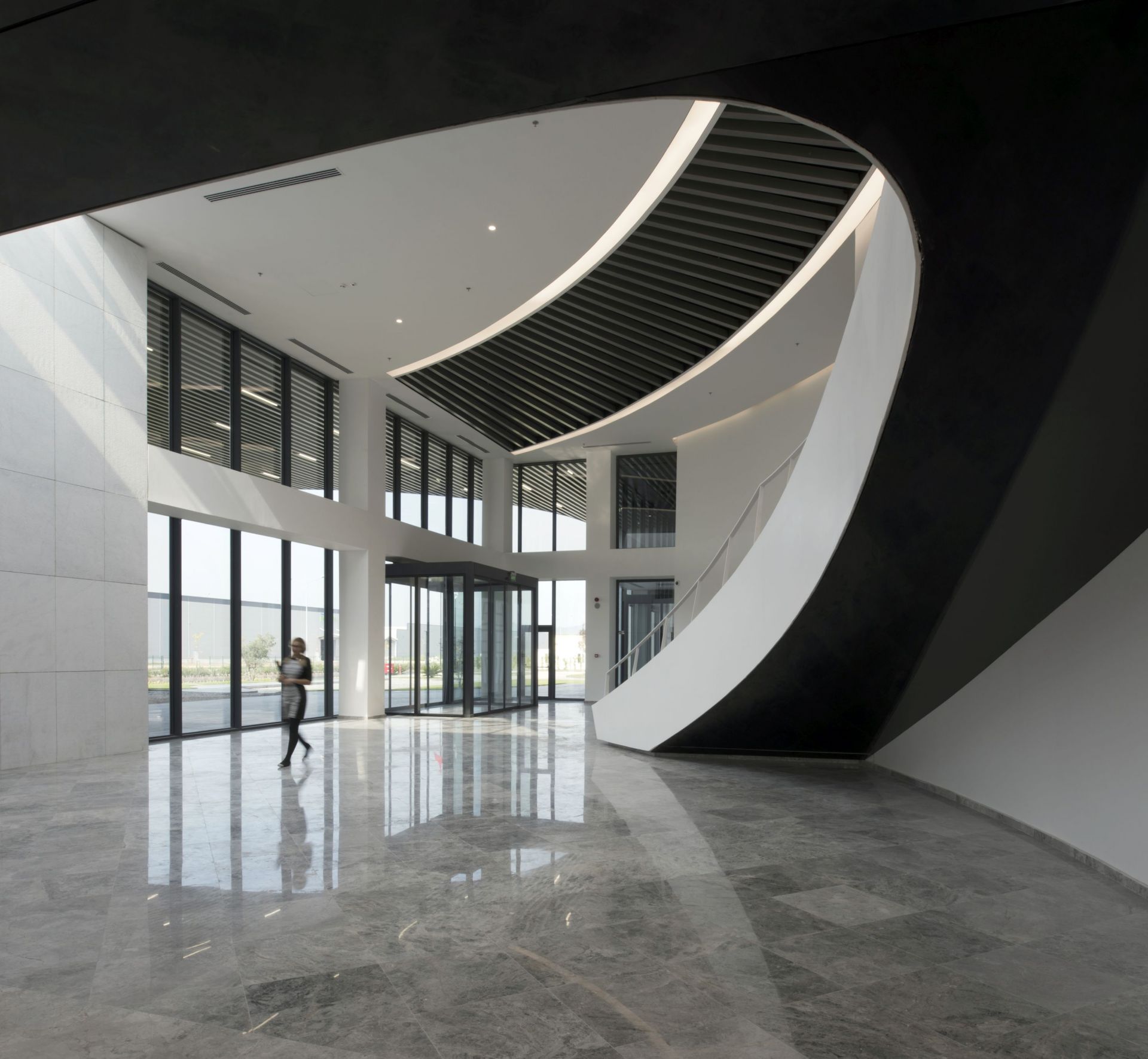 S2OSB Headquarters & Conference Hall - Interior - modlar.com
