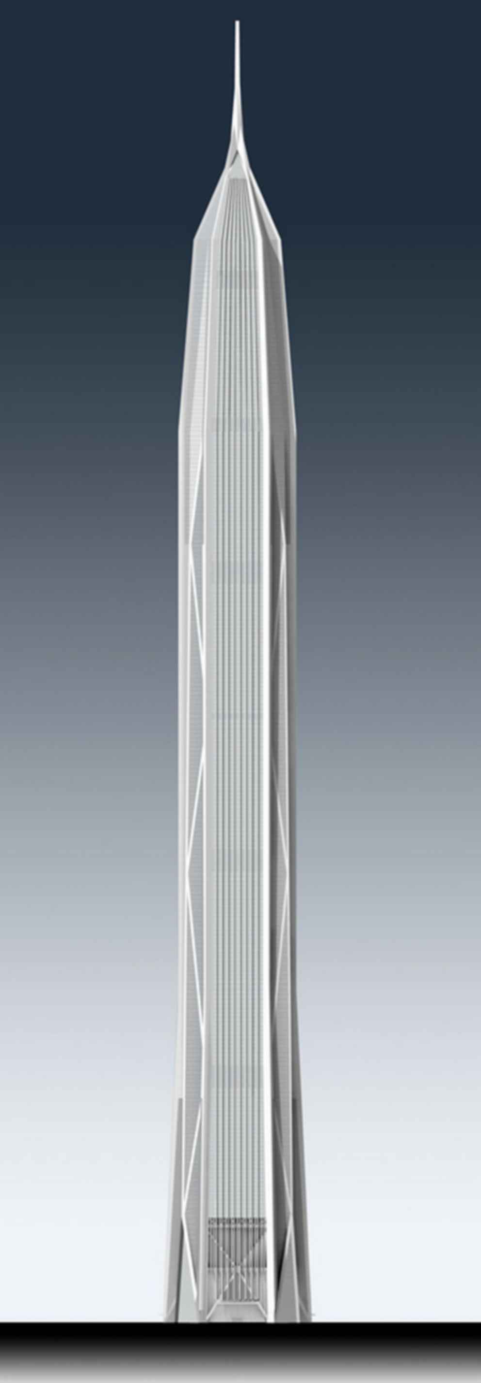 Ping An Finance Center - Concept Design Detail - modlar.com