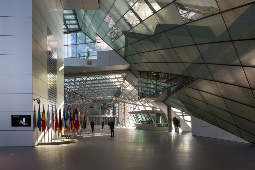 European Central Bank - interior - modlar.com