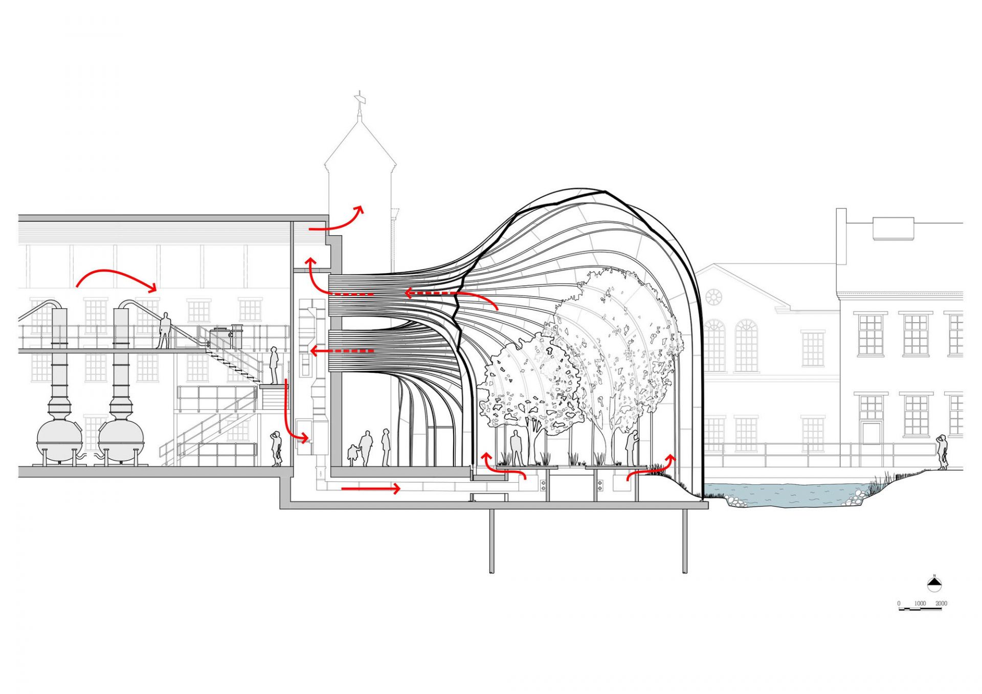 Bombay Sapphire Distillery - concept design - modlar.com