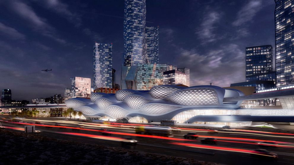 King Abdullah Financial District (KAFD) Metro Station - concept design ...