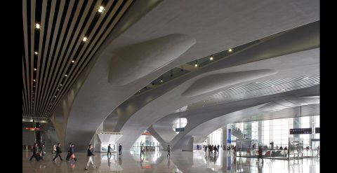 Guangzhou South Railway Station - interior - modlar.com