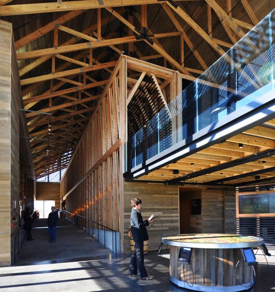 Wild Turkey Bourbon Visitor Center - Interior - modlar.com