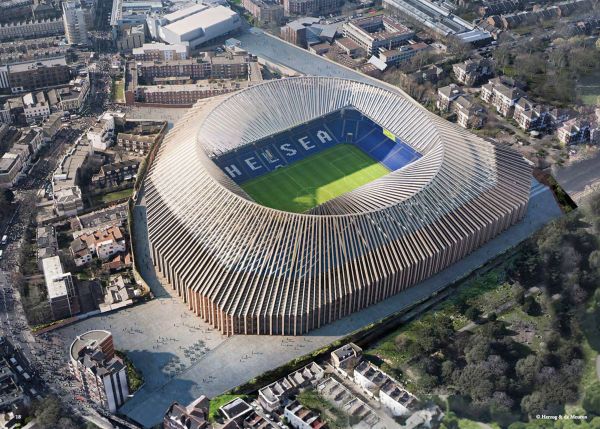 Chelsea FC Stadium - concept design - modlar.com