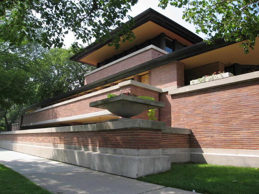 Robie House - exterior streetview - modlar.com