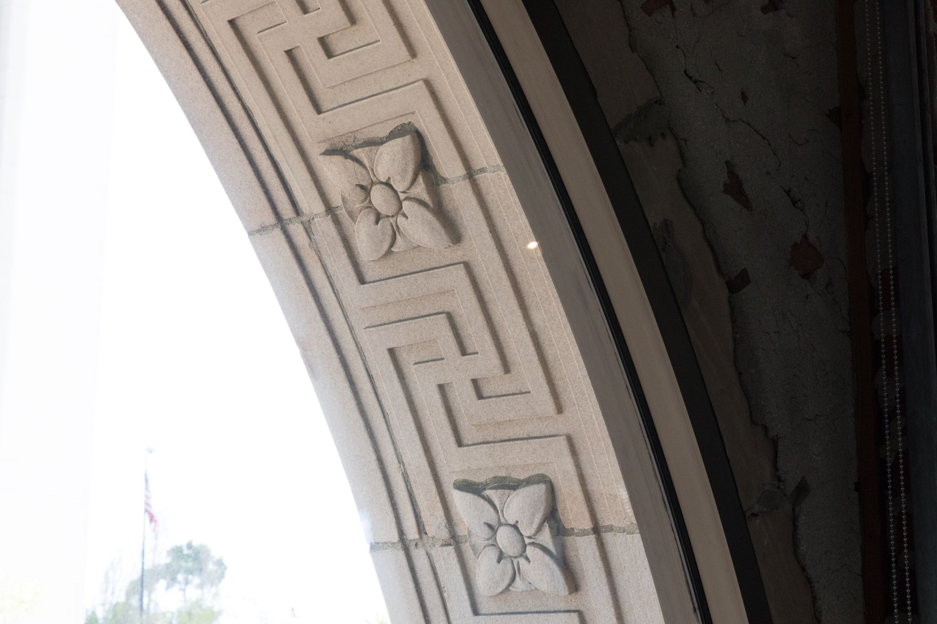 Engraved Stone Archway Details - modlar.com