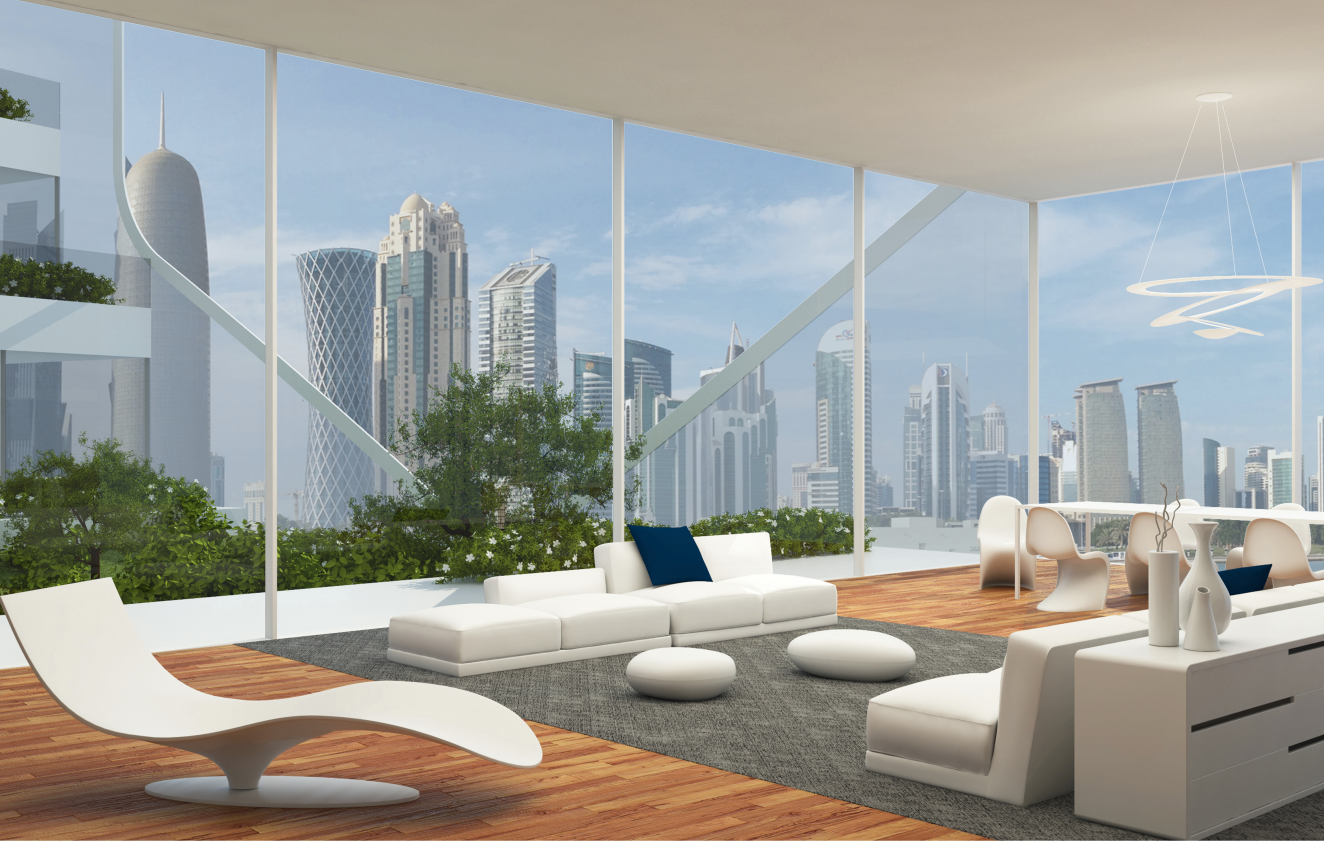 Vertical City Concept Design - Interior - modlar.com