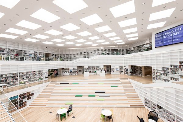 Dalarna Media Library - Interior - modlar.com