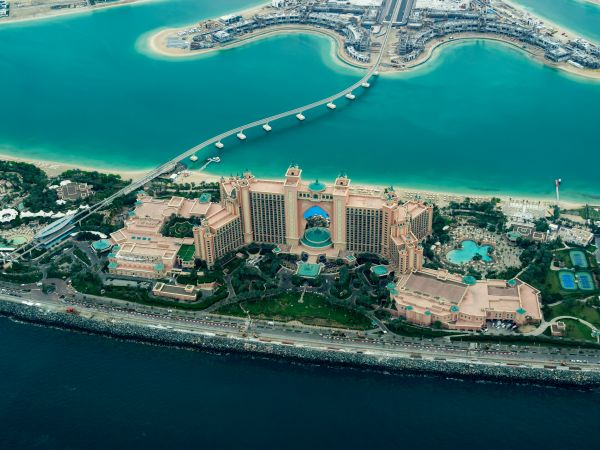 Atlantis, The Palm - Bird's Eye View - modlar.com