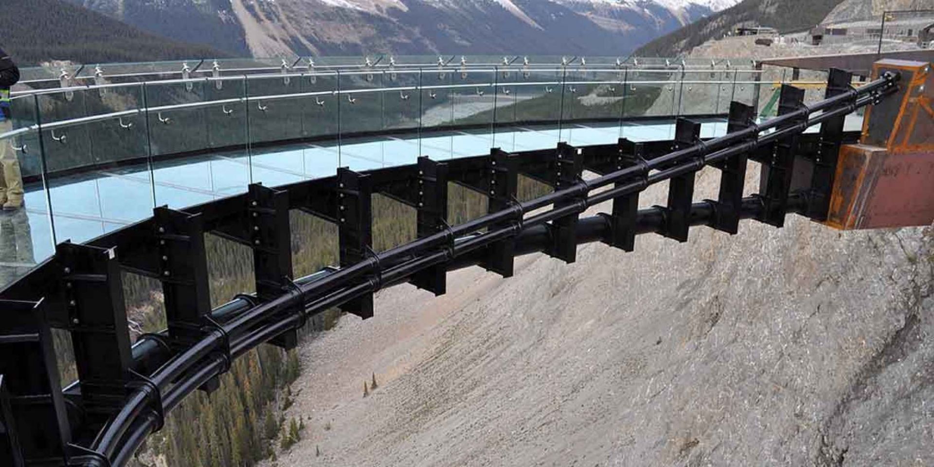The Glacier Skywalk - Bridge Entrance - modlar.com