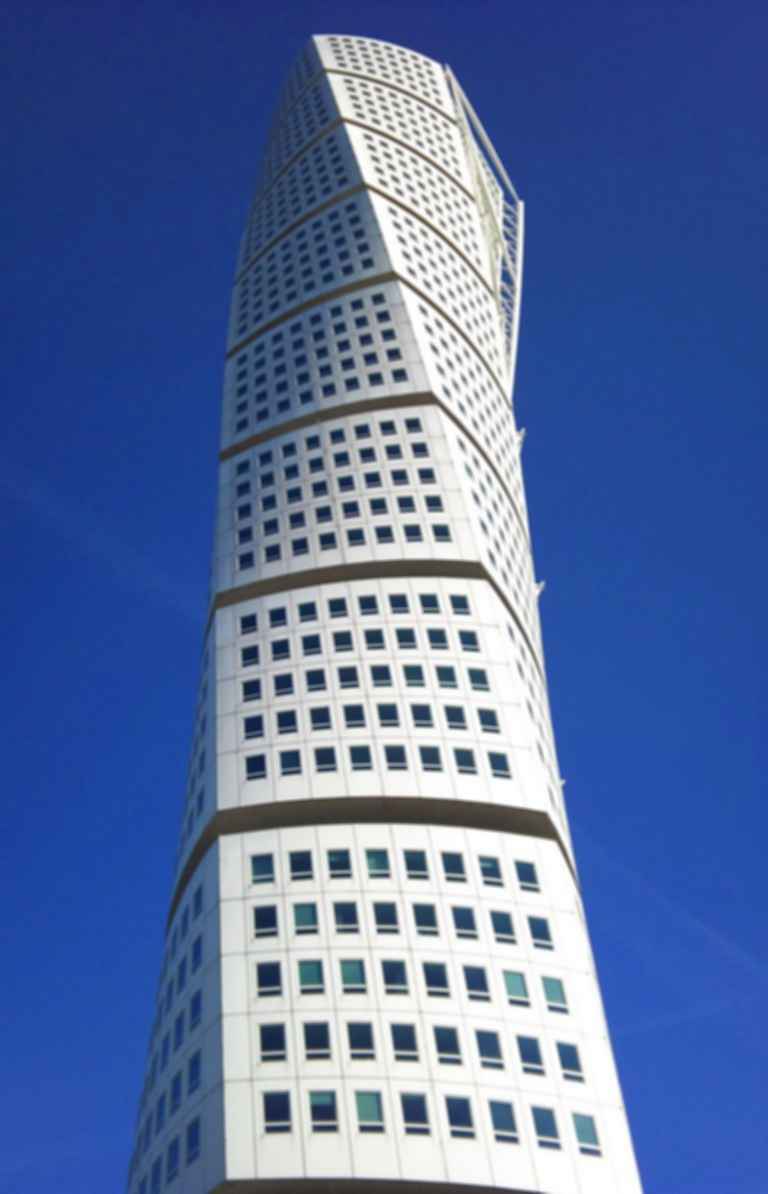 Turning Torso - Structure Detail - modlar.com
