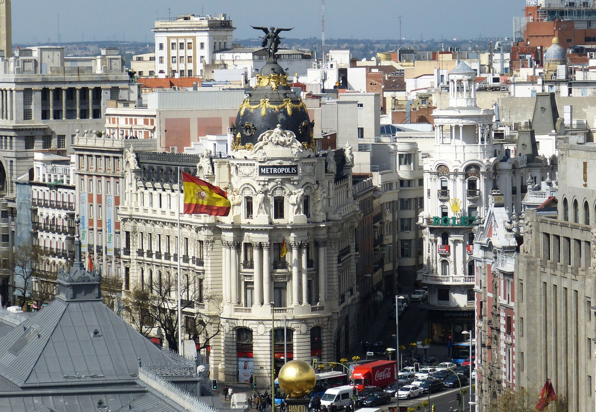Edificio Metropolis - Aerial View - modlar.com