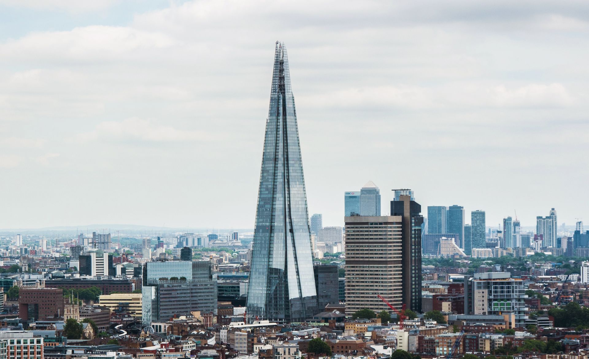 The Shard - Exterior at Sunset - modlar.com