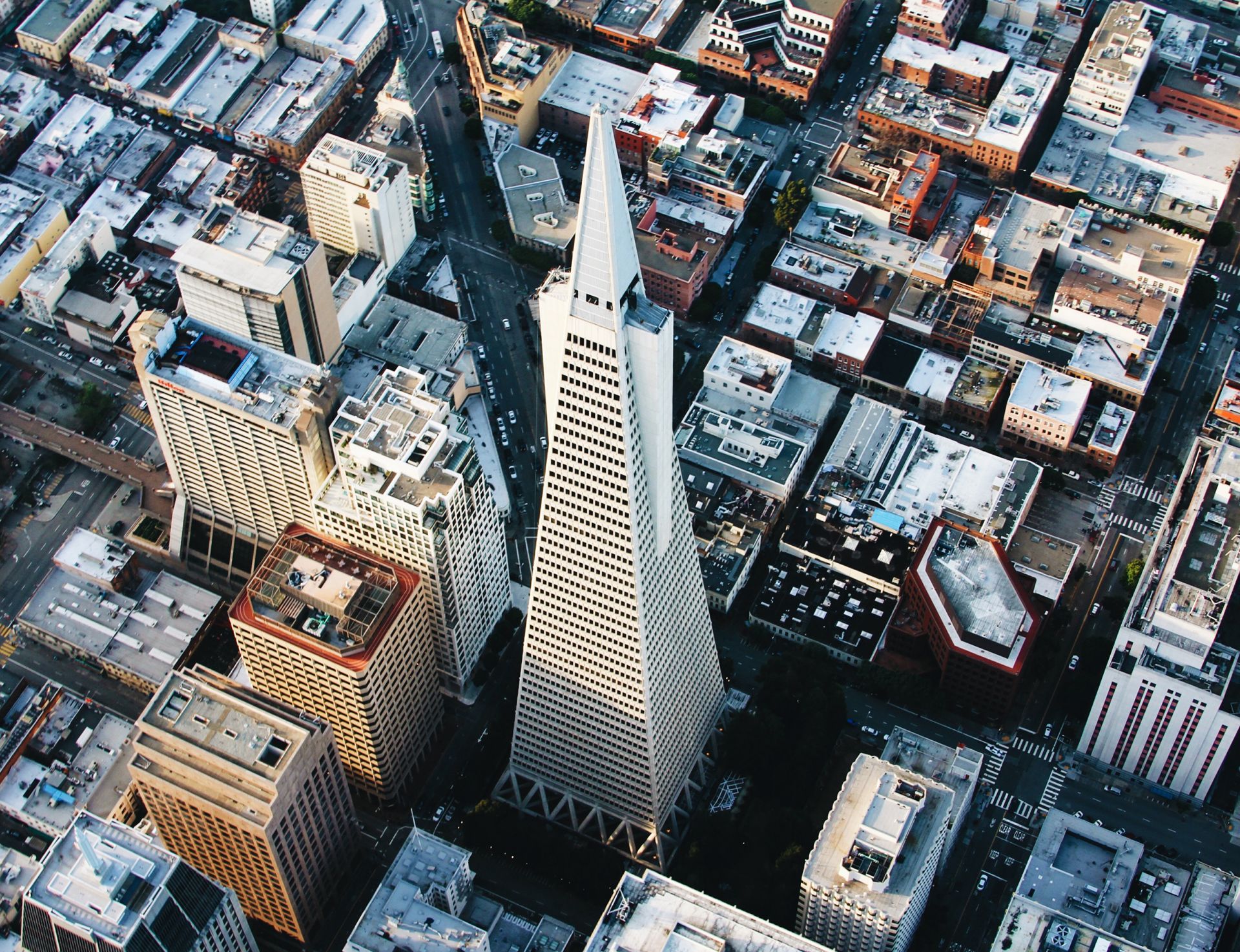 Transamerica Pyramid - Bird's Eye View - modlar.com