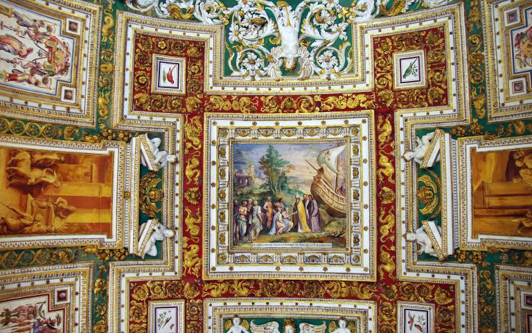 St Peter's Basilica - Ceiling - modlar.com