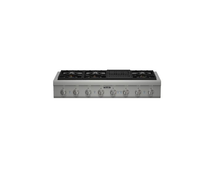 Thermador 48" Gas Rangetop 6 Burner w/ Elec. Grill PCG486NL - modlar.com