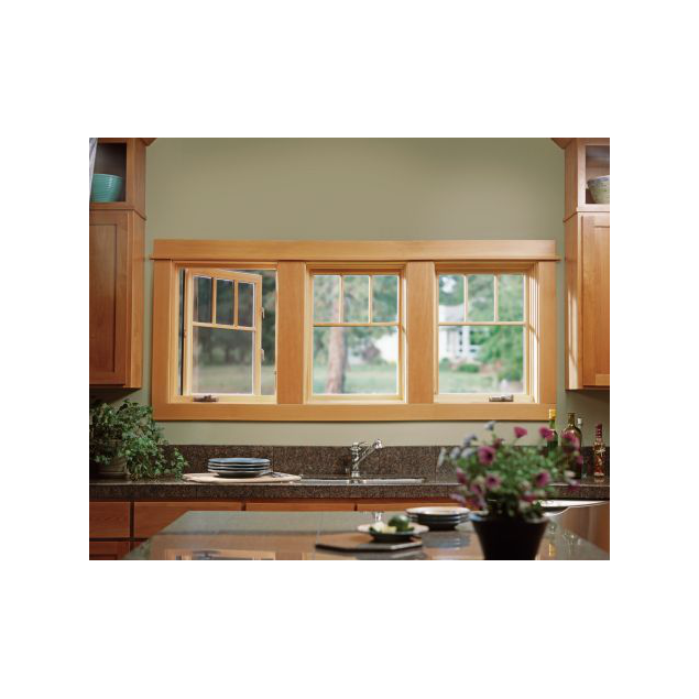 Custom Wood Clad Casement Window - modlar.com