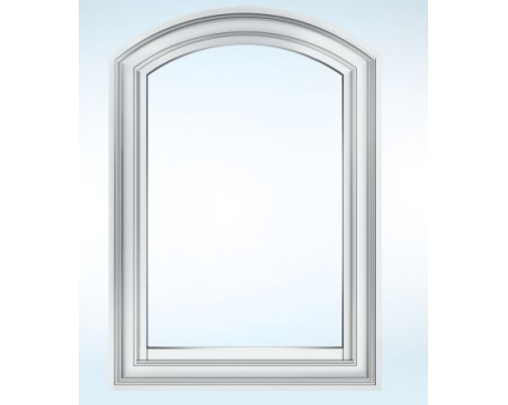 Segment Top Clad Casement Window - modlar.com