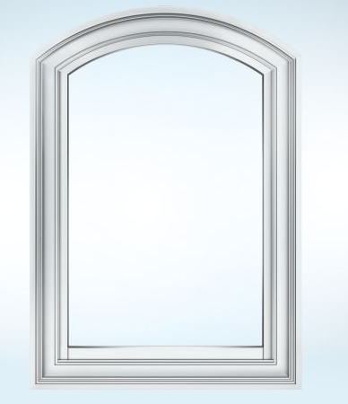 Segment Top Clad Casement Window - modlar.com