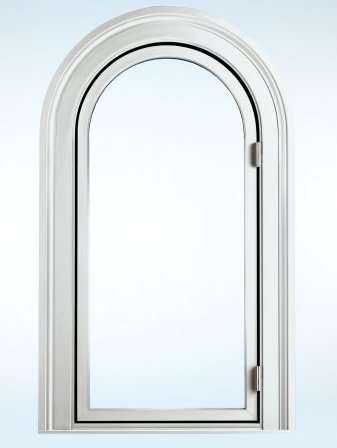 Segment Top Clad Casement Window - modlar.com