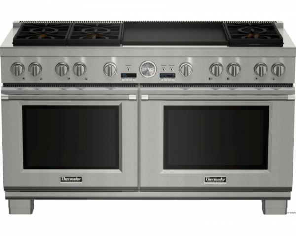 PRD606REG 60 inch Dual fuel pro grand Range with double griddle ...