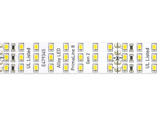 PrimaLine® 8 Gen 2 Tape 24V DC - Over 1,000 Lumens/ft - modlar.com