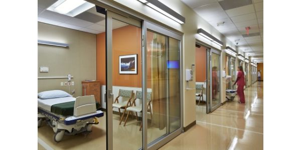 Profiler®-ICU Smoke-Rated Sliding Door Systems - modlar.com