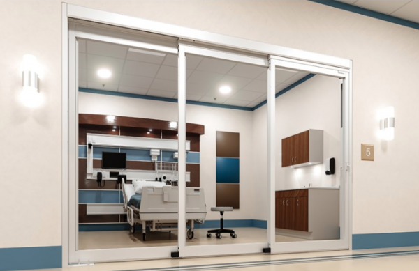 VersaMax 2.0 Standard Telescopic Sliding ICU Door - modlar.com