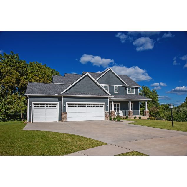 Recessed Panel Sandwich Garage Door - modlar.com