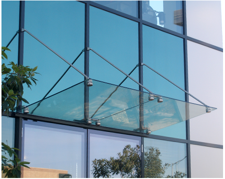 CRL Glass Awning Support System - modlar.com