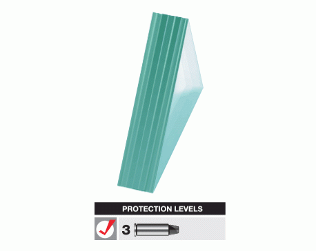 CRL Bullet Resistant Glass Clad Polycarbonate (Protection Levels 1-8 ...