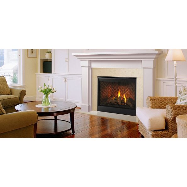 Direct Vent Gas Fireplace - Meridian Series - modlar.com