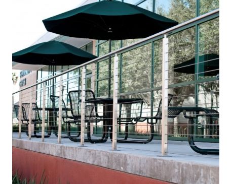 Stainless Steel Cable Handrail - System SP1-2000 - modlar.com