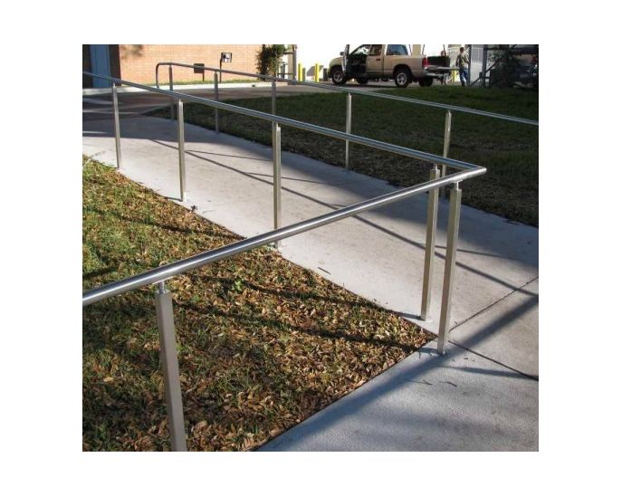 Stainless Steel Q Line Handrail - System SL1-2000 - modlar.com