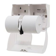 GP Compact® Translucent White Side-By-Side Double Roll Bathroom Tissue ...