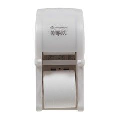 GP Compact® Translucent White Vertical Double Roll Bathroom Tissue ...