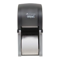 GP Compact® Translucent Smoke Vertical Double Roll Coreless Tissue ...