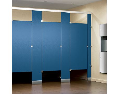 Solid Plastic HDPE Polymer Toilet Partitions - modlar.com