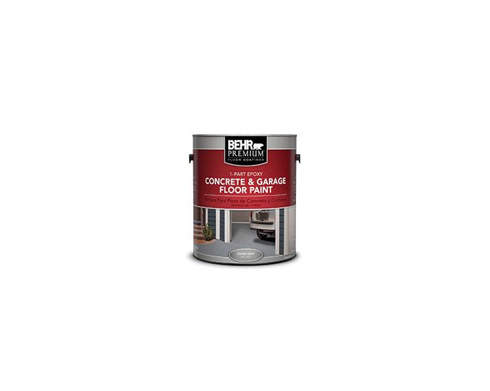BEHR PREMIUM® 1-Part Epoxy Concrete & Garage Floor Paint No. 900 ...
