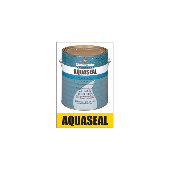 Clear Sealers - Concrete Glaze Solvent Based Acrylic Seal N Shine ...
