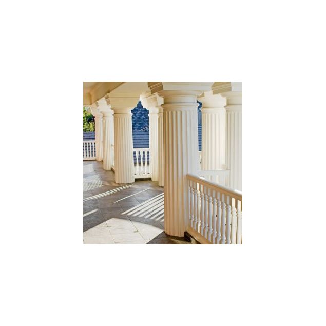 FiberFlute™ Fluted Fiberglass Columns - modlar.com