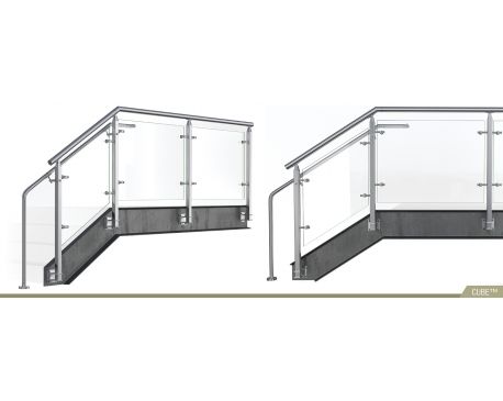 CUBE™ Glass Railing Systems - modlar.com