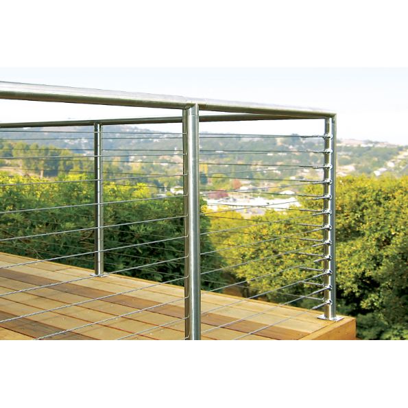 SunRail™ Nautilus Stainless Steel Cable Railing - modlar.com