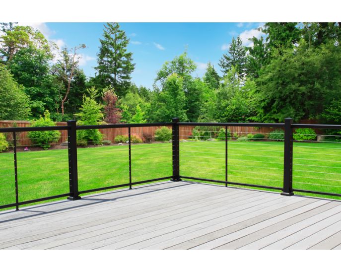 NOVA Cable Railing With Aluminum Posts - modlar.com